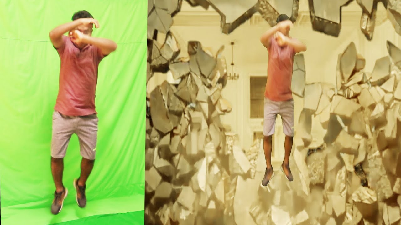 Green Screen | Chroma Key and Tracking Tutorial | Breaking wall After ...