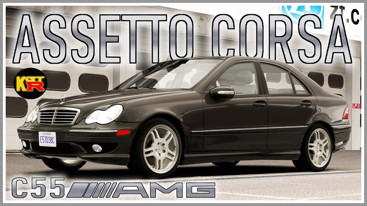 Mercedes-Benz C55 AMG [W203] - Free Car Mod - Assetto Corsa - YouTube