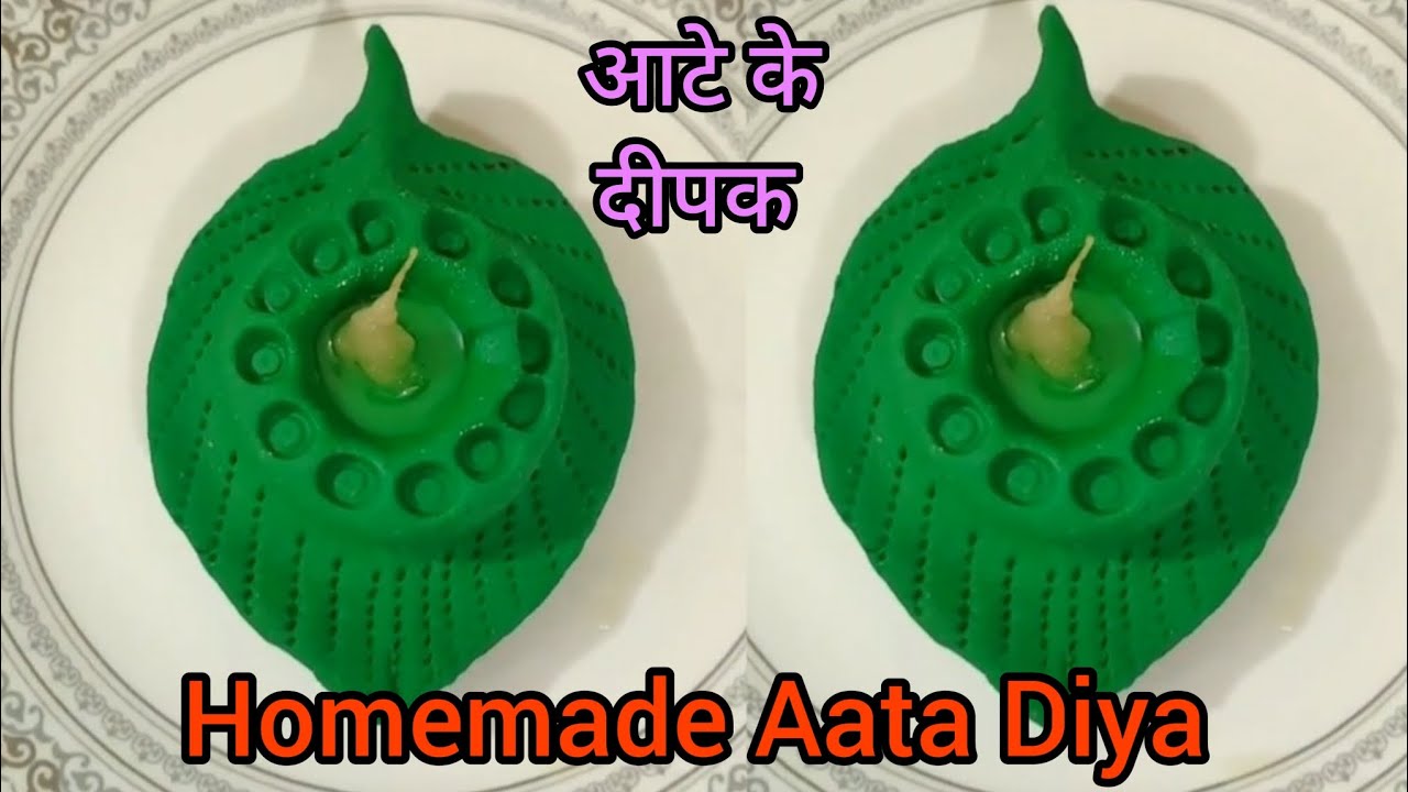 How To Make Aata Diya 🪔 ll Homemade Aata Diya ll आटे के दीपक ll Aata ...