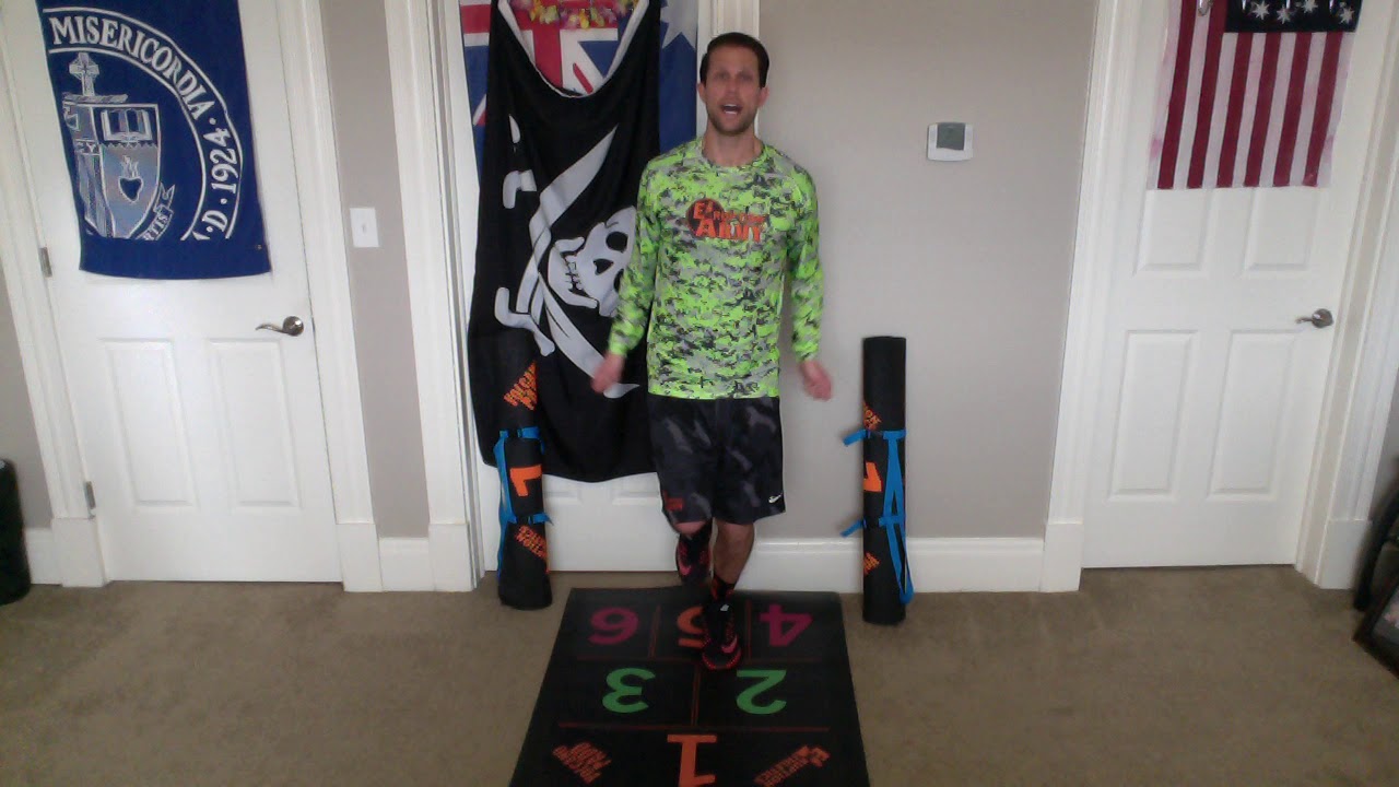 Imaginary Jump Rope One Foot - YouTube
