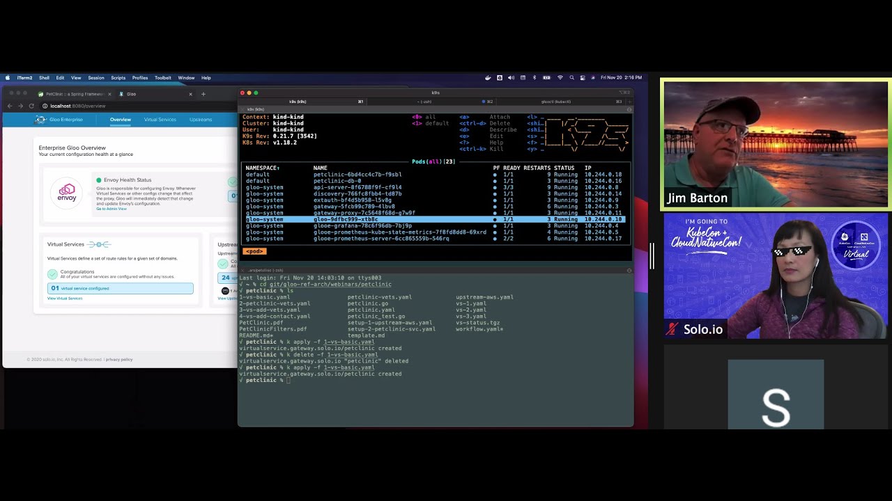 KubeCon US 2020 - Daily Demo featuring Gloo Edge - YouTube