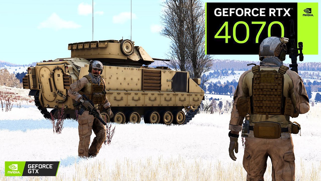Arma 3 : RTX 4070 12GB ( 2K Ultra Graphics ) - YouTube