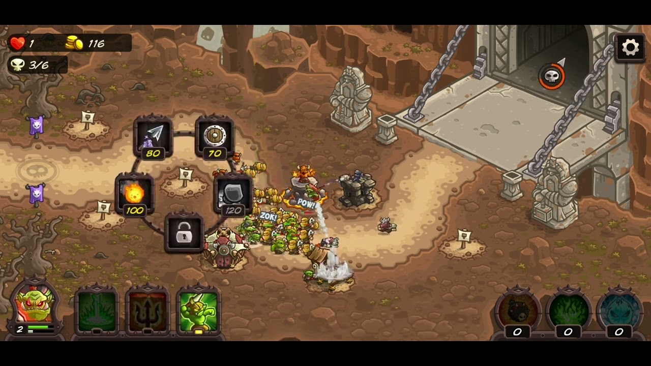[Heroic - Impossible] Kingdom rush Vengeance - Dwarven Gate - YouTube