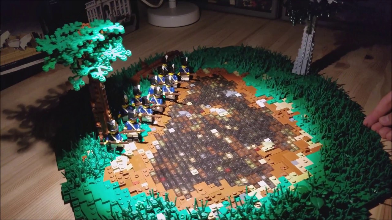 LEGO War of 1812: Pond Skirmish - YouTube