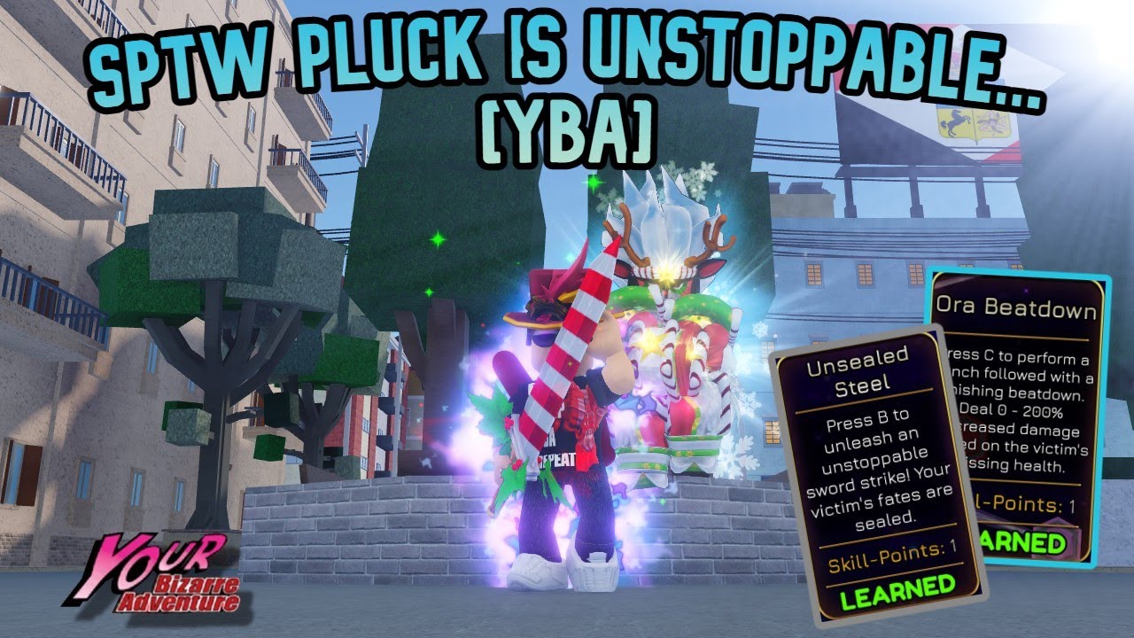 [YBA] SPTW Pluck is UNSTOPPABLE... - YouTube