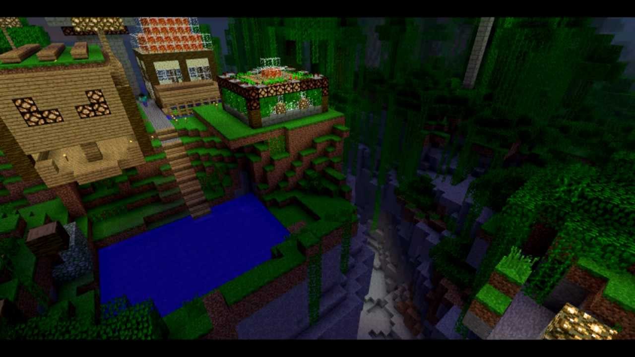 Minecraft /\ Jungle City /\ Timelapse - YouTube