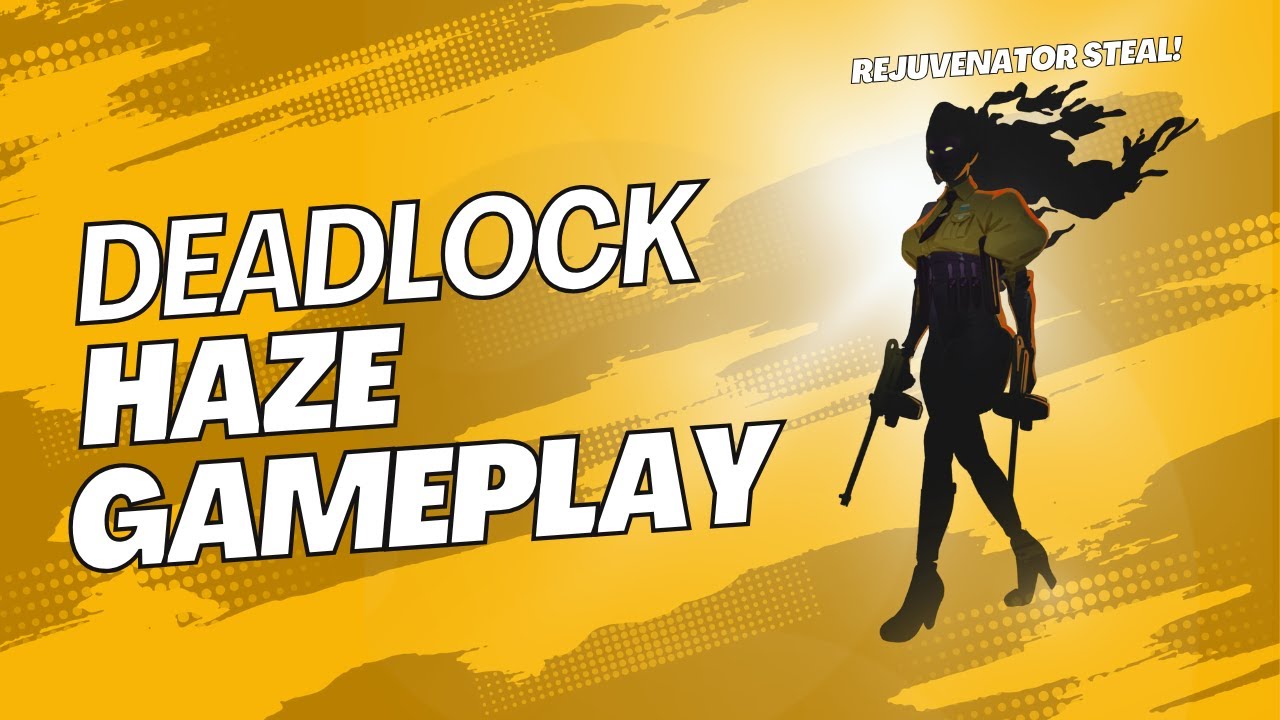 Haze Hard Carry | 1 v 5 Rejuvenator Steal | Deadlock | Poy Gameplay ...