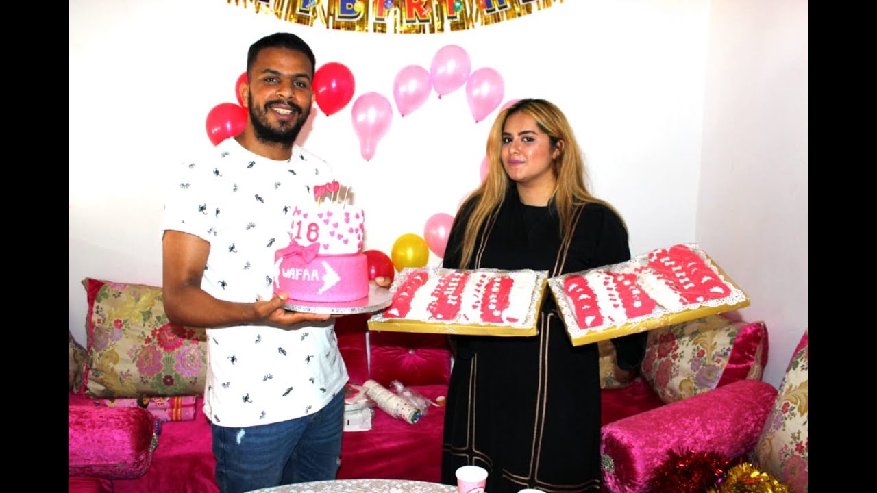 حضرت حلوى عيد ميلاد 🎂 Souma Rima ملكة الأفلام القصيرة في اليوتيب مع ...