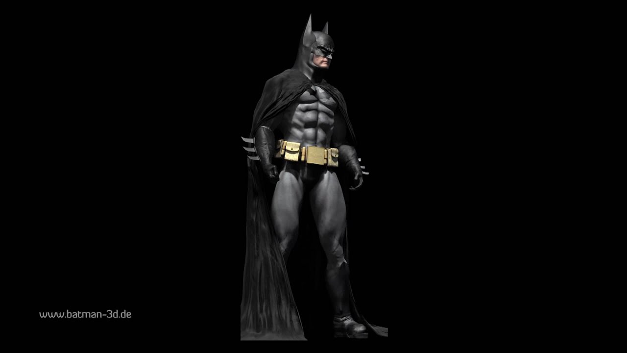 Batman 360° turntable animation - YouTube