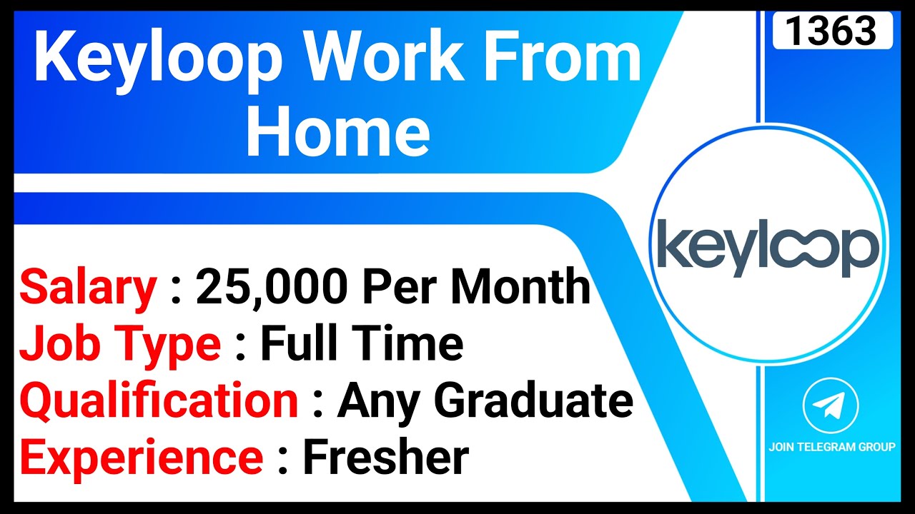 Keyloop Work From Home | WFH Jobs | Online Earn Money Job | Treasury Analyst Jobs - YouTube
