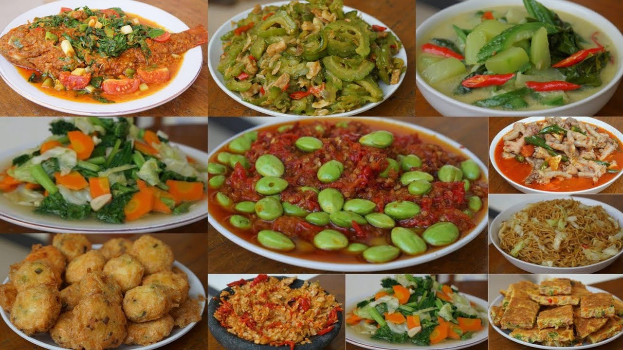 10 IDE RESEP MASAK SARAPAN UNTUK SEMINGGU,ENAK DAN MUDAH - YouTube