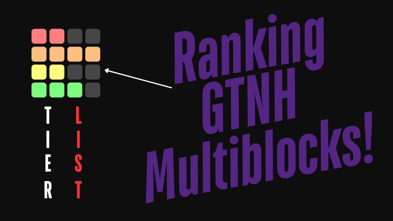 I RANKED ALL GTNH MULTIBLOCKS! - YouTube