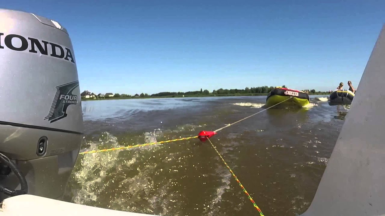 sander achter de boot - YouTube