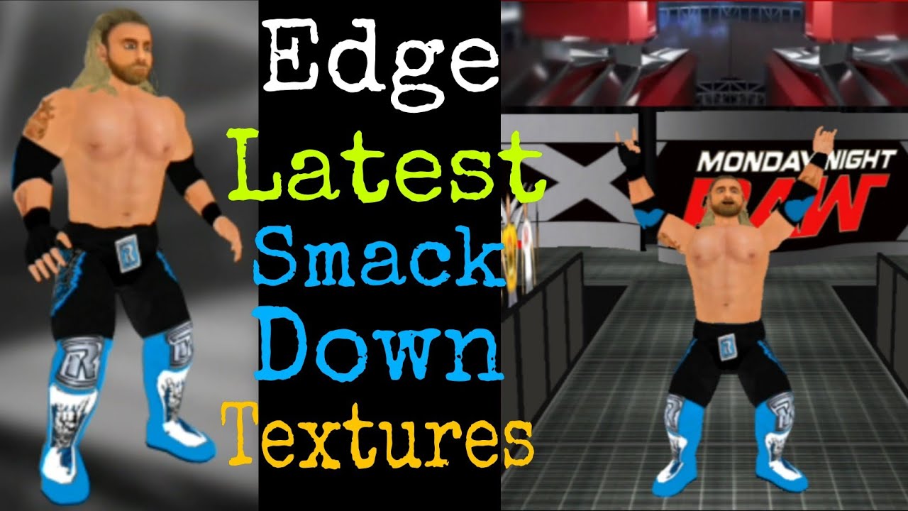 EDGE LATEST SMACKDOWN 2021 TEXTURES | WR3D - YouTube