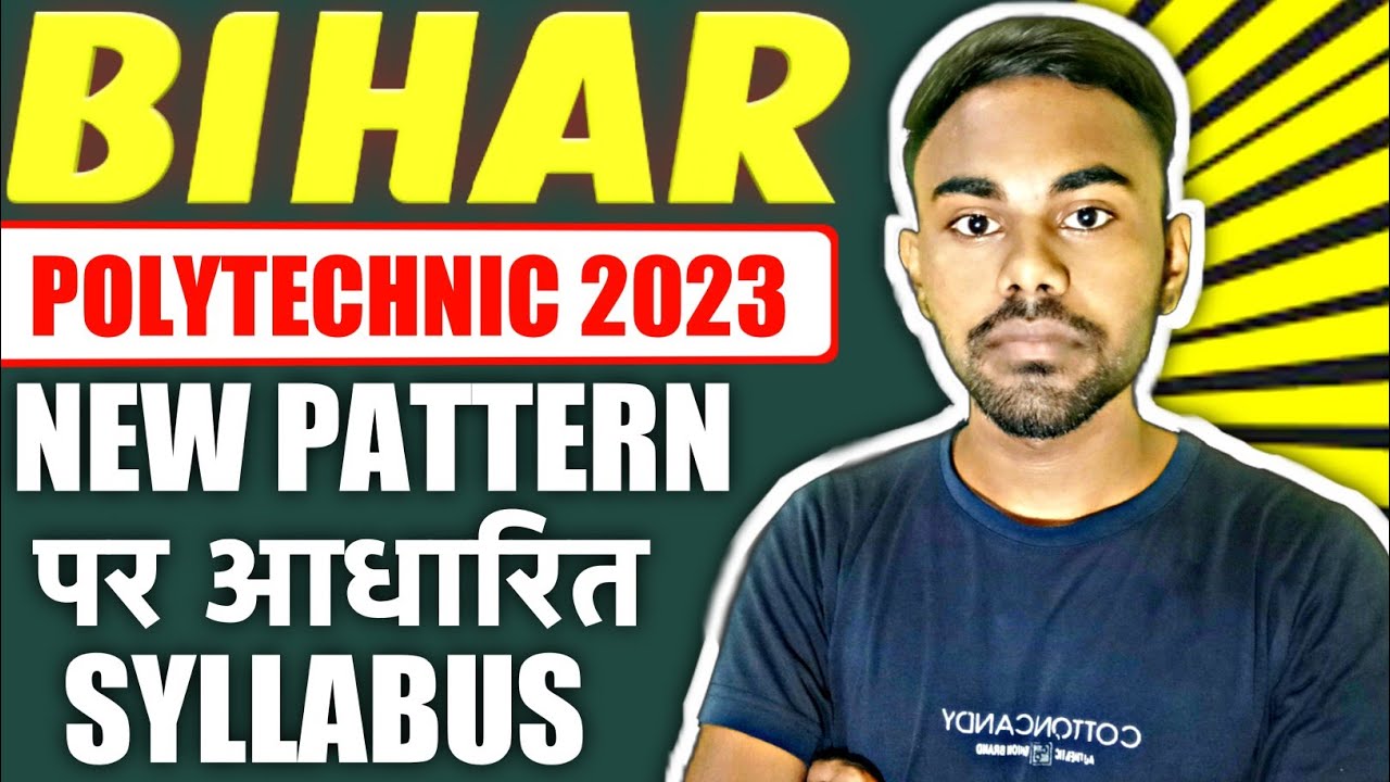 bihar polytechnic syllabus 2023 | bihar polytechnic physics chemistry ...