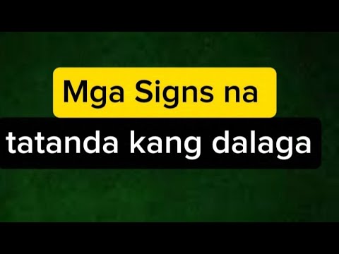 MGA SIGNS NA TATANDA KANG DALAGA | DEAR ATE PINAY - YouTube