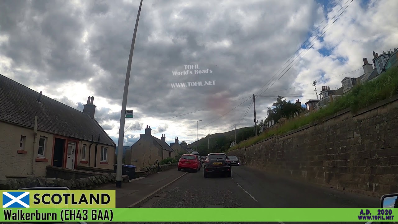 Walkerburn (EH43 6AA) 2020 SCOTLAND A.D.2020 Moto Trip Helmet Cam WWW ...