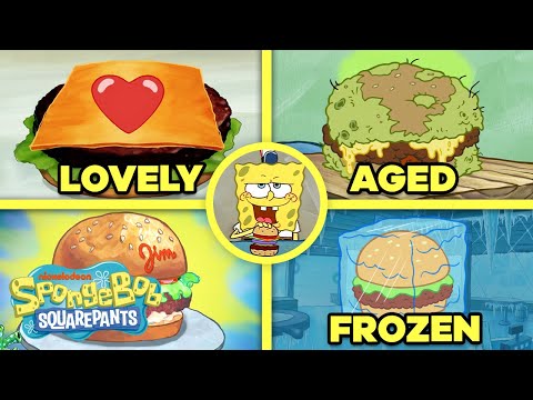Every Way to Make a Krabby Patty (23 Methods) 🍔 | SpongeBob