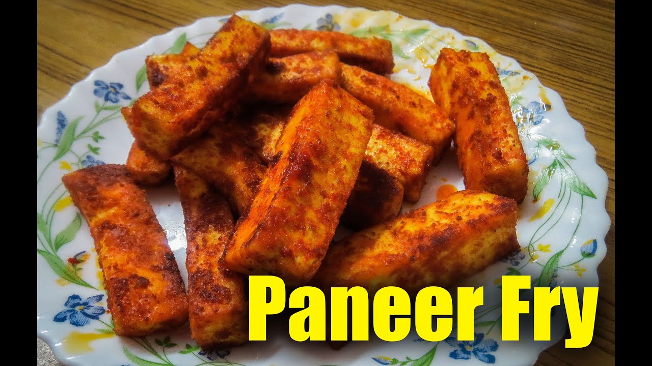 How to make easy,tasty PANEER FRY within 10 minutes - YouTube