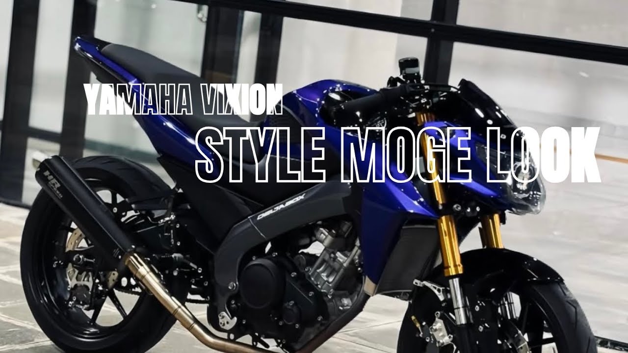 OTO REVIEW - YAMAHA VIXION STYLE MOGE lOOK - YouTube