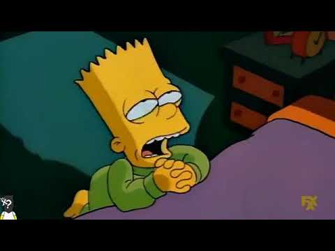 Bart rezando para suspender el examen - YouTube