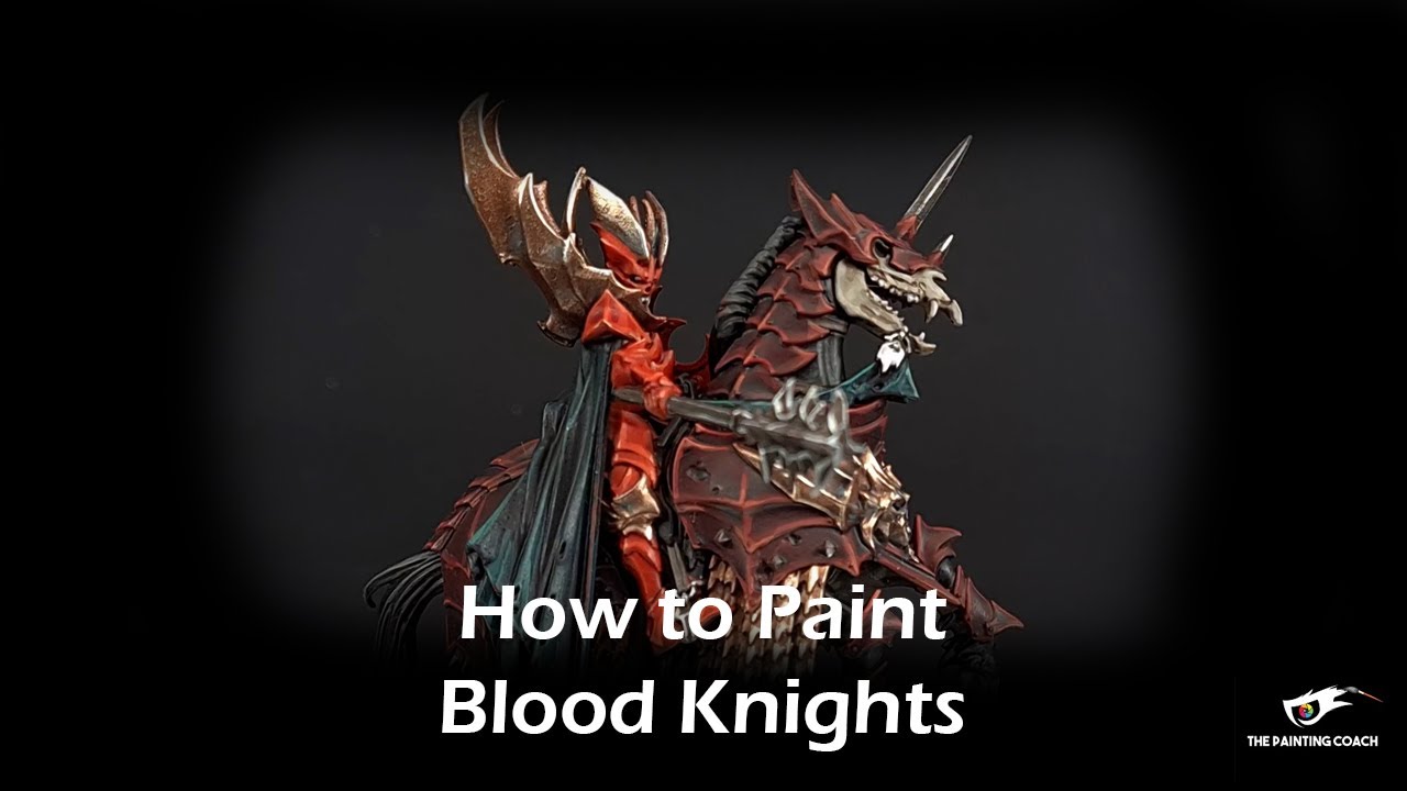 How to Paint Blood Knights - YouTube