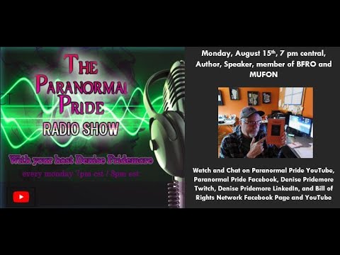 Carter Buschardt live on the Paranormal Pride - YouTube