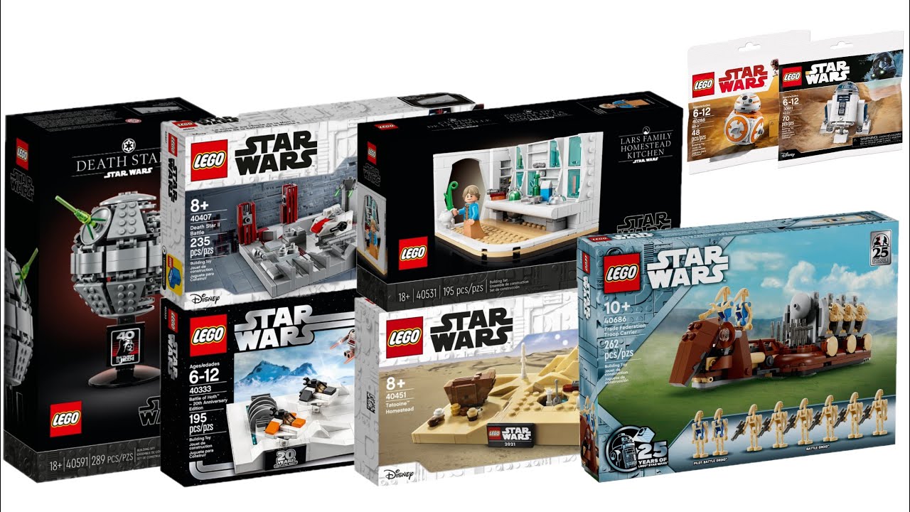 All LEGO Star Wars May the fourth promotional sets 2017-2024 ...