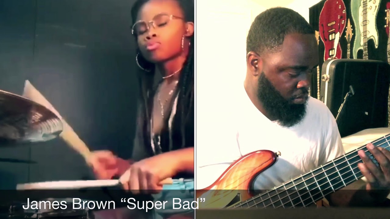 James Brown “Super Bad” Taylor Gordon “Pocket Queen “ on Drums x 6 ...