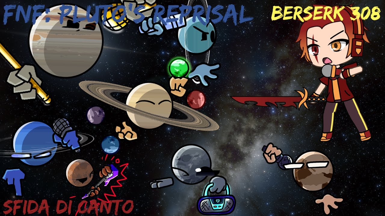 Sfida di canto tra i Pianeti - FNF: Pluto's Reprisal - YouTube