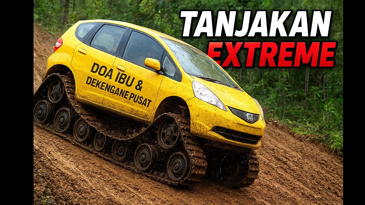 15 Mobil Indonesia Modif Roda Tank Diuji Menanjak! Hasilnya Gila! - YouTube