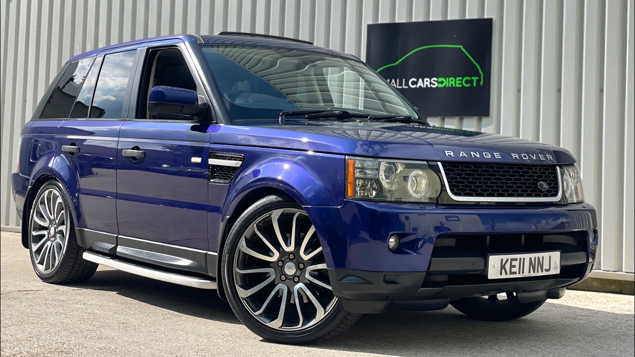 2011 L320 Range Rover Sport HSE in Bali Blue - YouTube