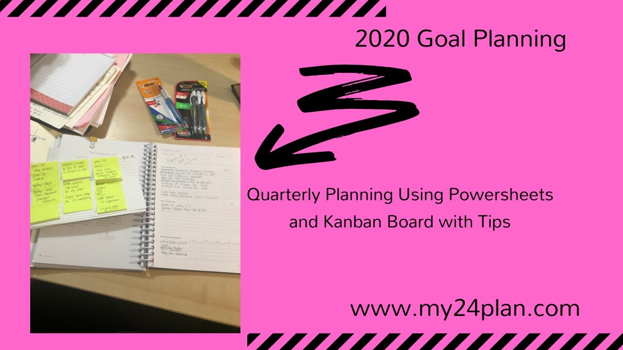 Goal Setting Using Powersheets | Quarter 1 Goal Planning - YouTube