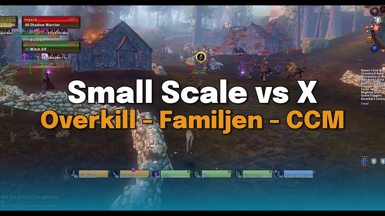 RoR Warhammer - Small Scale Roaming - Multiple PoV - YouTube