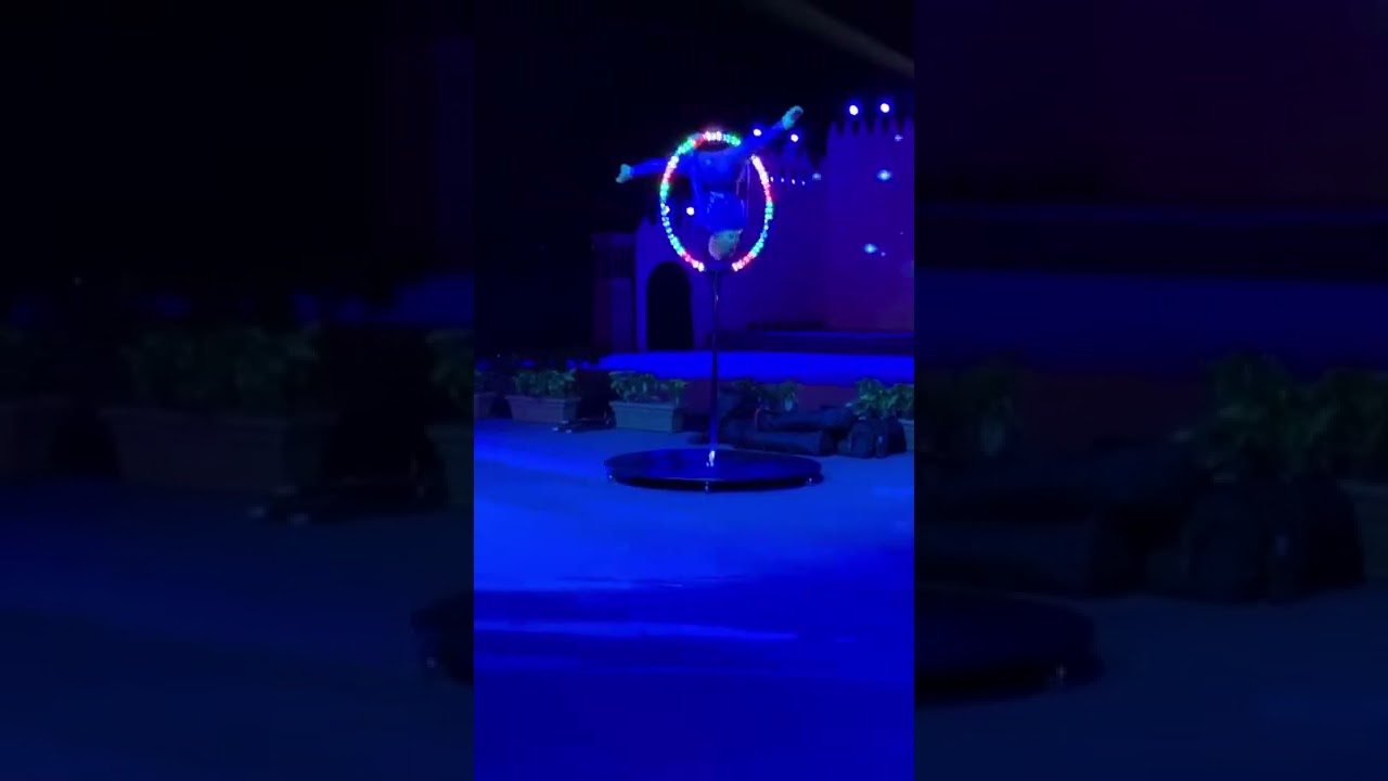 MX: Revolving LED Lollipop Pole Acrobat Ref#2445 AAC - YouTube