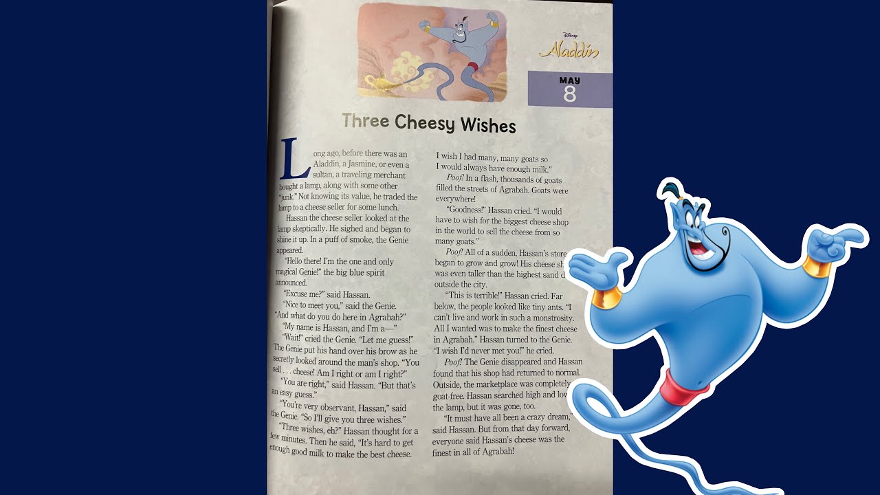 Disney Aladdin: Three Cheesy Wishes - YouTube