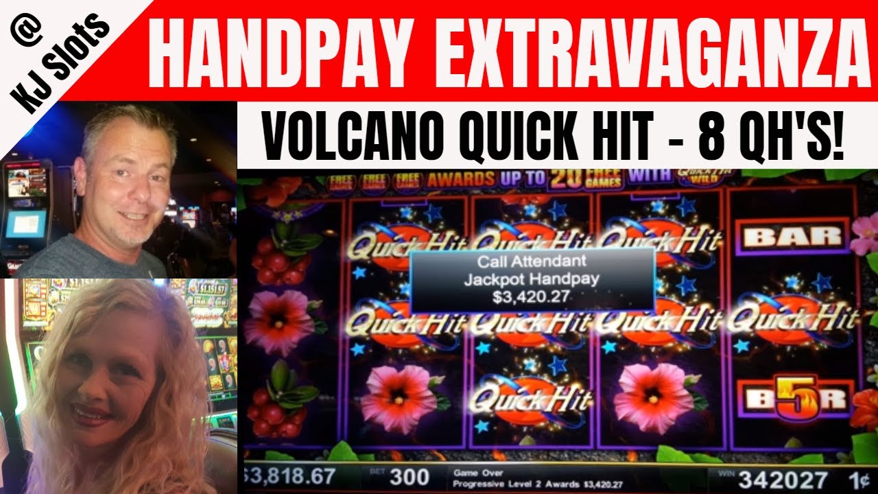 $3,427.20 New Year's Day JACKPOT - Volcano Quick Hits - YouTube