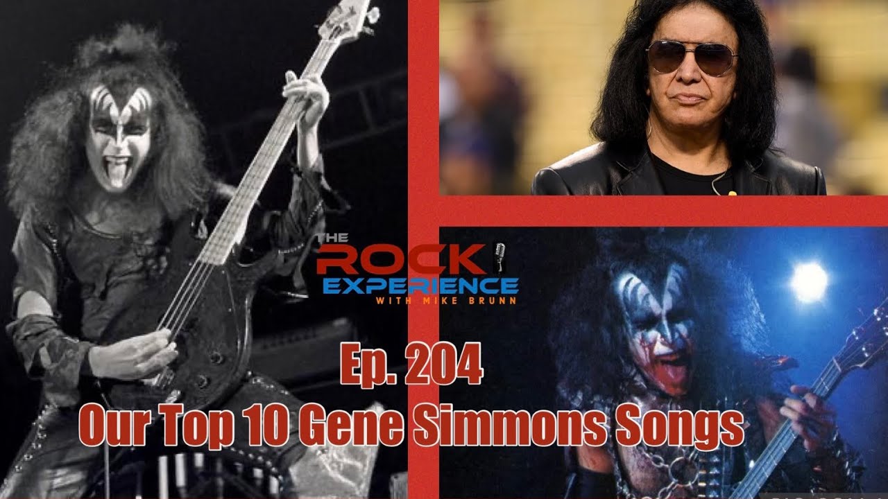Ep. 204 - Top 10 Gene Simmons Songs KISS - YouTube
