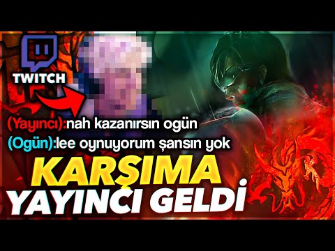 KARŞIMA OTP YAYINCI ARKADAŞIM GELDİ !! KAZANMA ŞANSIN YOK DEDİ !! LEE SİN OYNADIM | Ogün Demirci