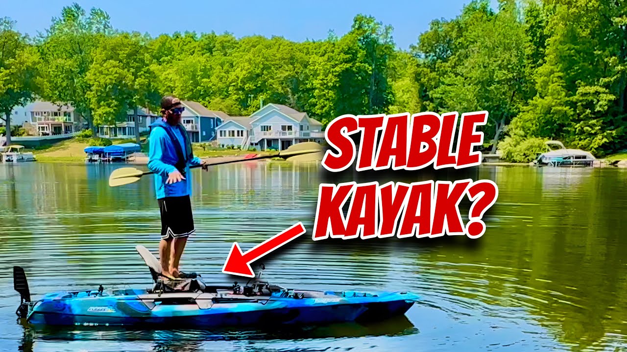 FeelFree Kayaks Dorado 125 V2 Stability Test - YouTube