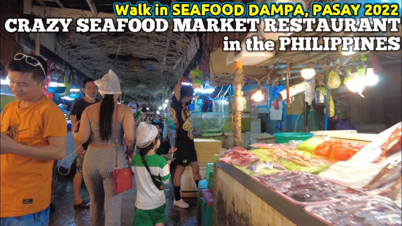 CRAZY SEAFOOD MARKET and RESTAURANT in the PHILIPPINES | Rainy Night ...