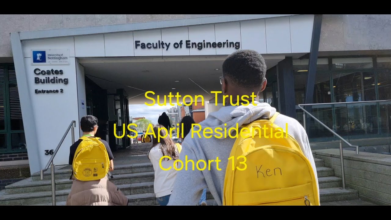 Sutton Trust US Programme April Residential 2024 | Cohort 13 - YouTube
