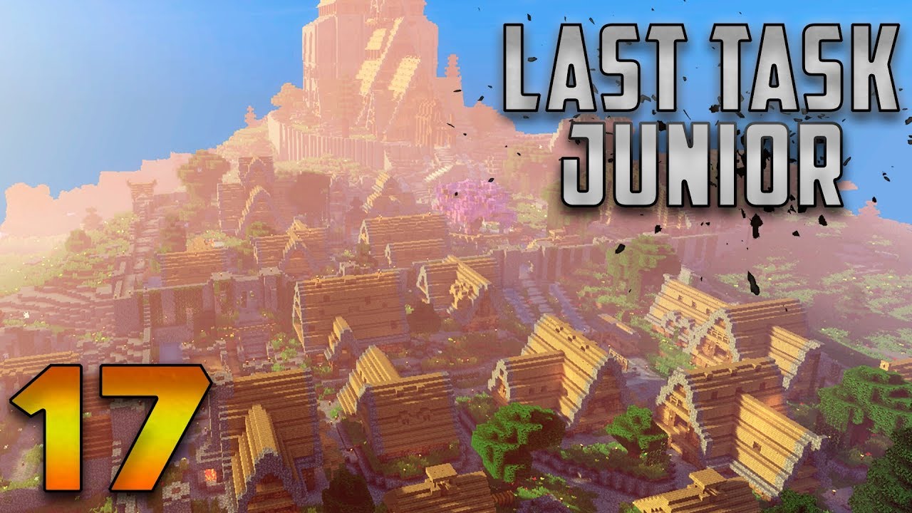 LAST TASK junior #17 — Финал. (Whiterun in Minecraft) - YouTube