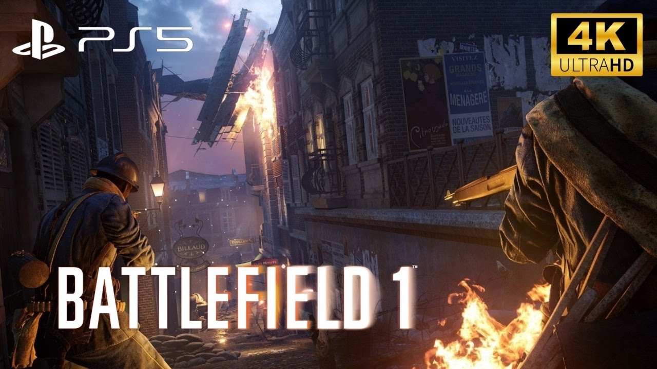 Battlefield 1 (PS5) 4K 60FPS HDR Gameplay - PART 1 - YouTube