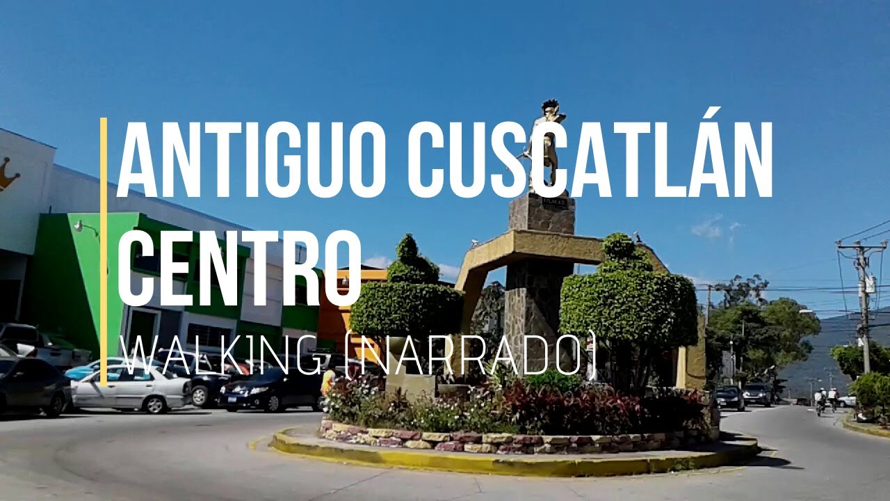 (Narrado) Caminata por el centro de Antiguo Cuscatlán, El Salvador ...