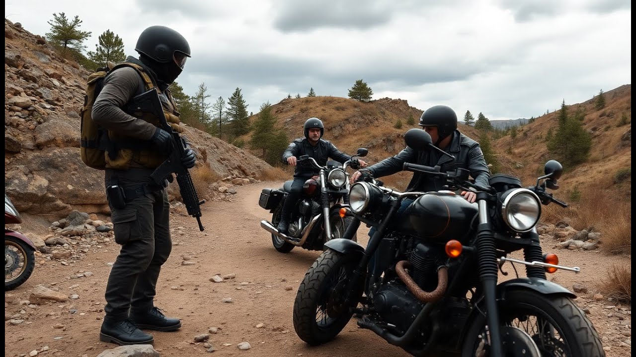 Bikers Mess with the WRONG Soldier at a Mountain Trail | True Real Life ...