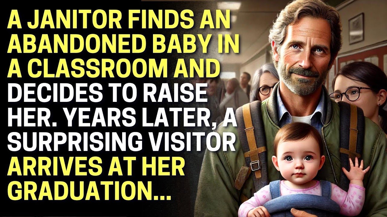 A janitor finds an abandoned baby in a classroom and decides to raise ...