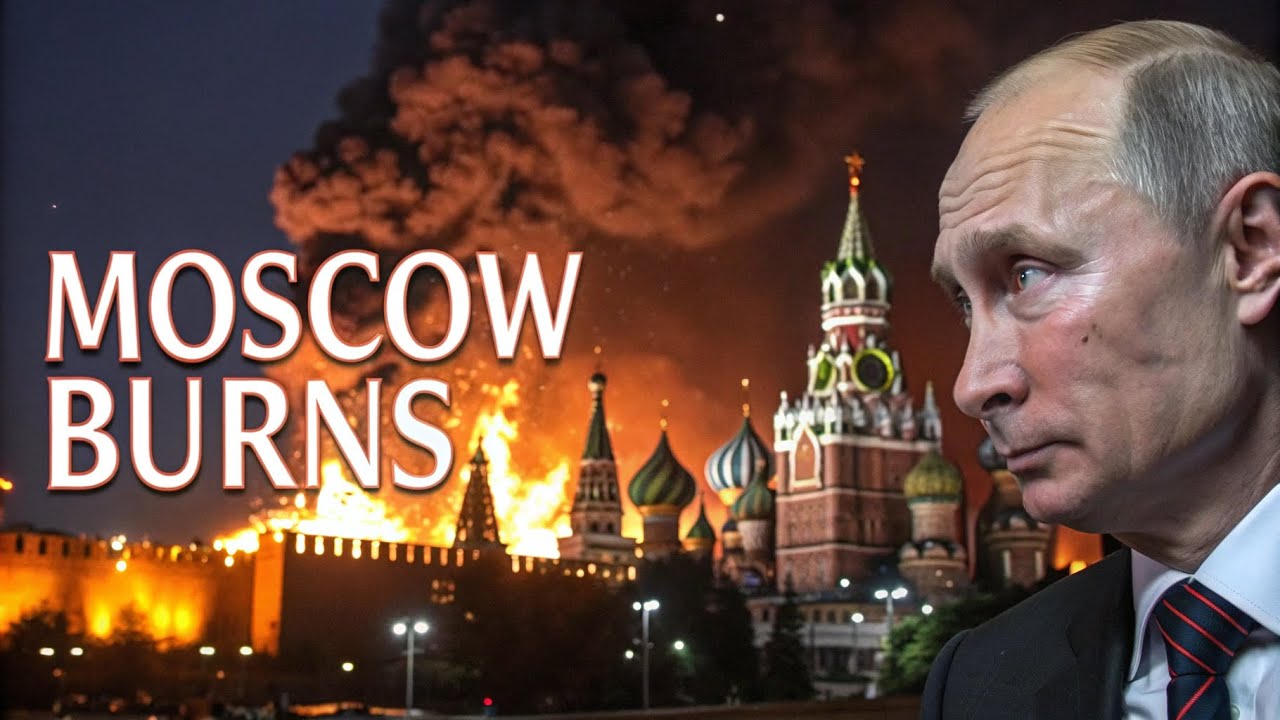 Putin HUMILIATED as Moscow Burns — Pride of the Kremlin Destroyed - YouTube