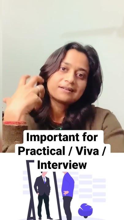 Important for Practical/ viva / Interview|By Sonam Chauhan - YouTube