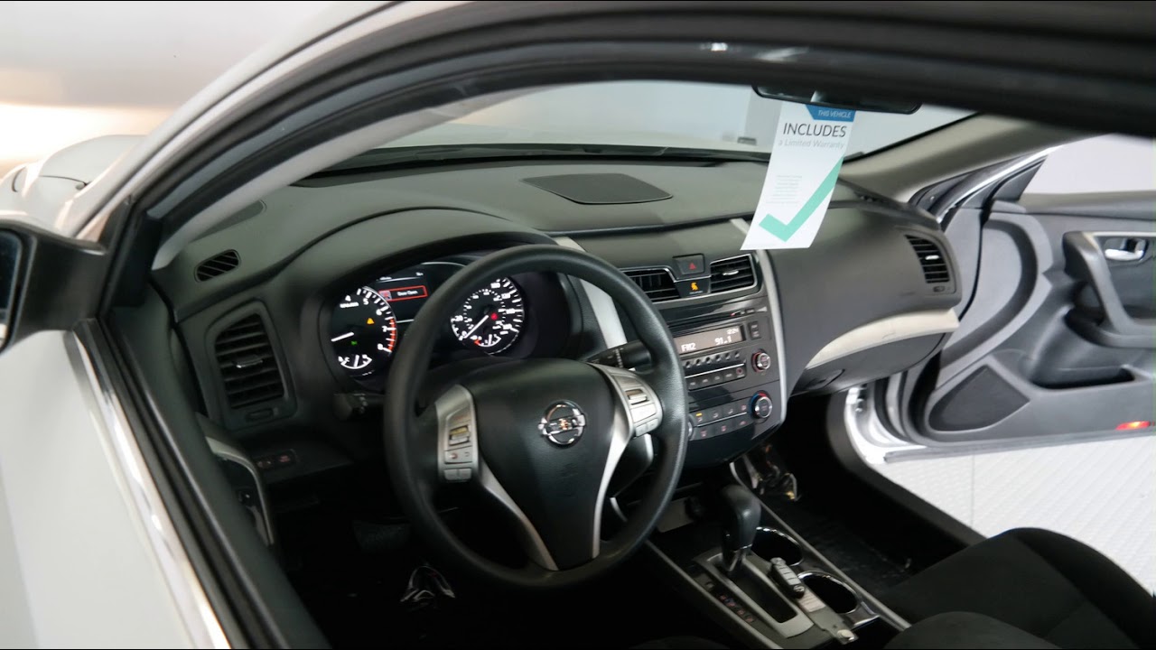 2014 Brilliant Silver Metallic Nissan Altima 4D Sedan #N4077A - YouTube